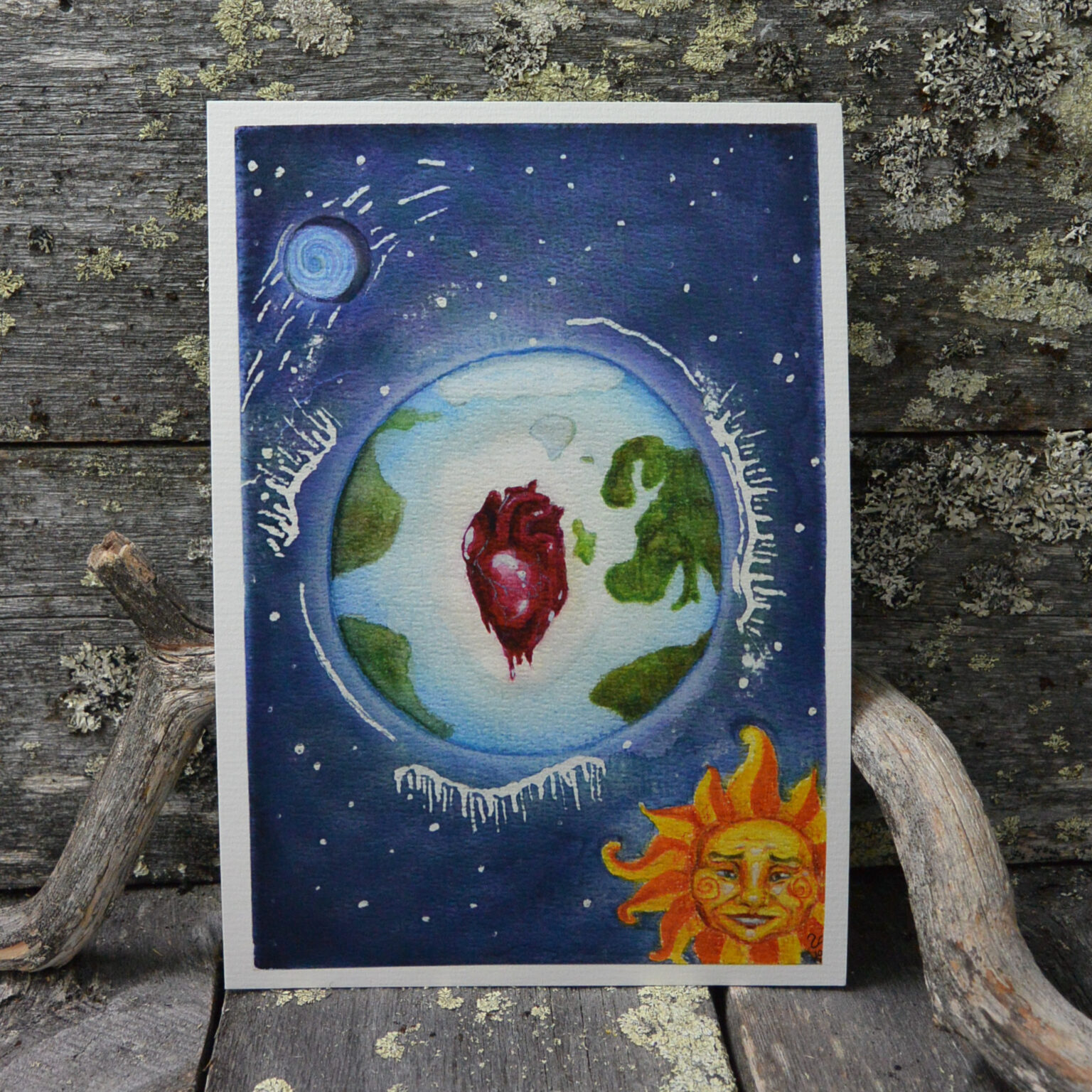 Taidekortti, Father Sun and Earth Mother – Siida